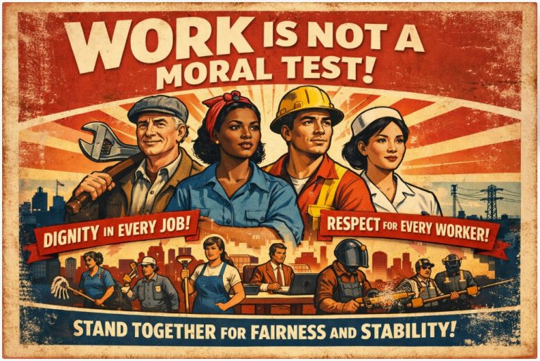 Work Is Not a Moral Test – Blue Ribbon Team